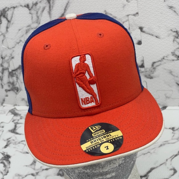 New Era | Accessories | Mens New Era Cap Orange Royal Blue Nba 59fifty ...